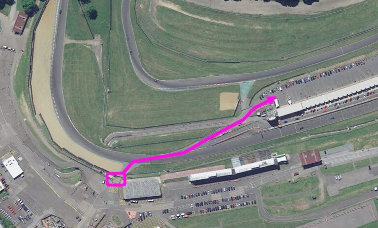 Brands Hatch Parking info - South Bank and other locations