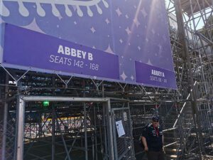 Silverstone Abbey Corner Grandstands: Views & Seating Plan