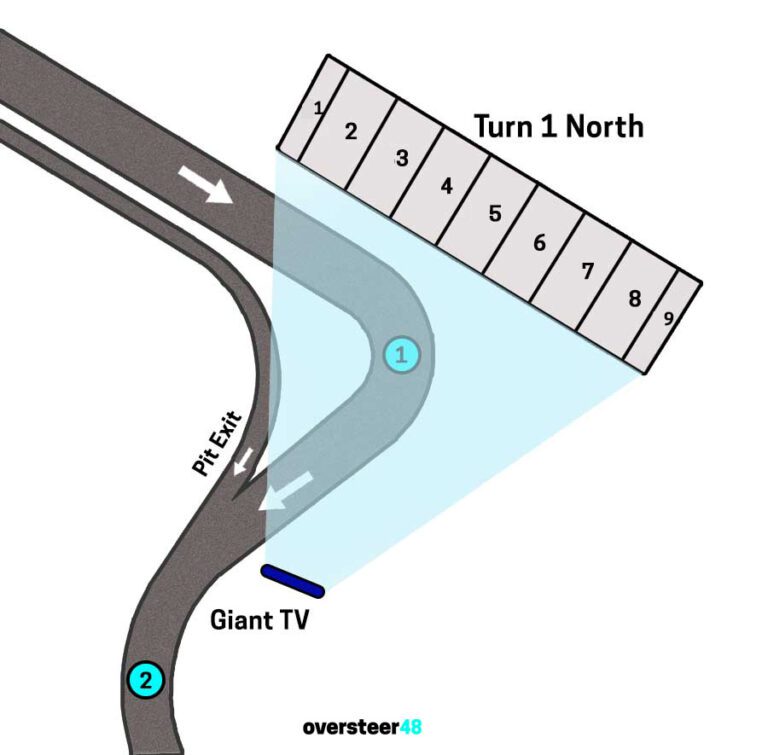 Miami F1 Turn 1 Grandstands View & Seat Guide – North & East