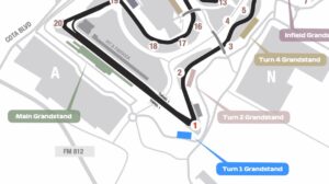 COTA Turn 1: View, Grandstand, Seating Chart & more info