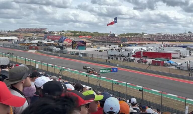 COTA Turn 12 View Guide & Seating Chart - Grandstand Bleachers
