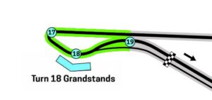 Miami F1 Turn 18 Grandstand View & Seat Guide, Seating Chart