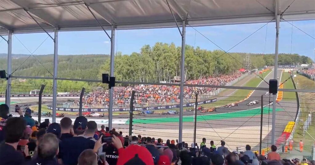 Silver 4 Spa Francorchamps Grandstand Guide Belgian Grand Prix