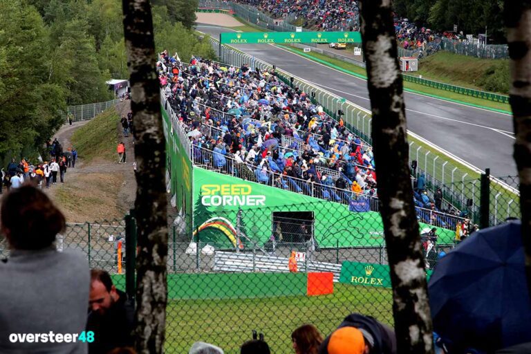 Speed Corner Spa Francorchamps Grandstand View Guide F1