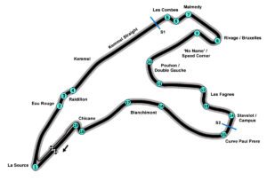 Spa Francorchamps Track Layout: F1 Circuit Map, Guide & Details