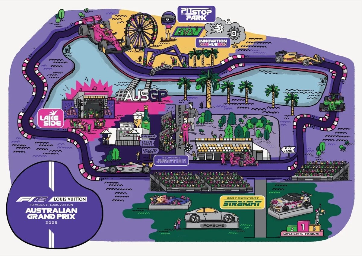 Melbourne F1 General Admission Park Pass - Tips & View Points