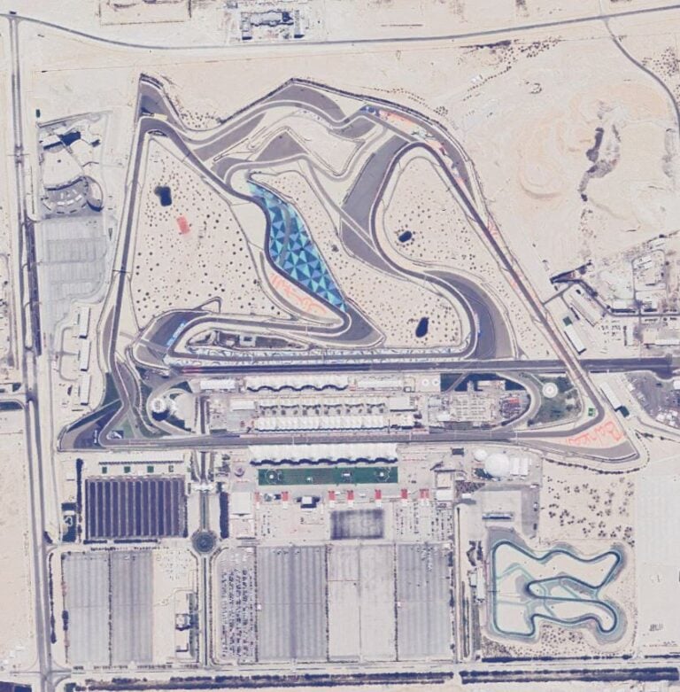 24 current Formula 1 circuits pictured from space