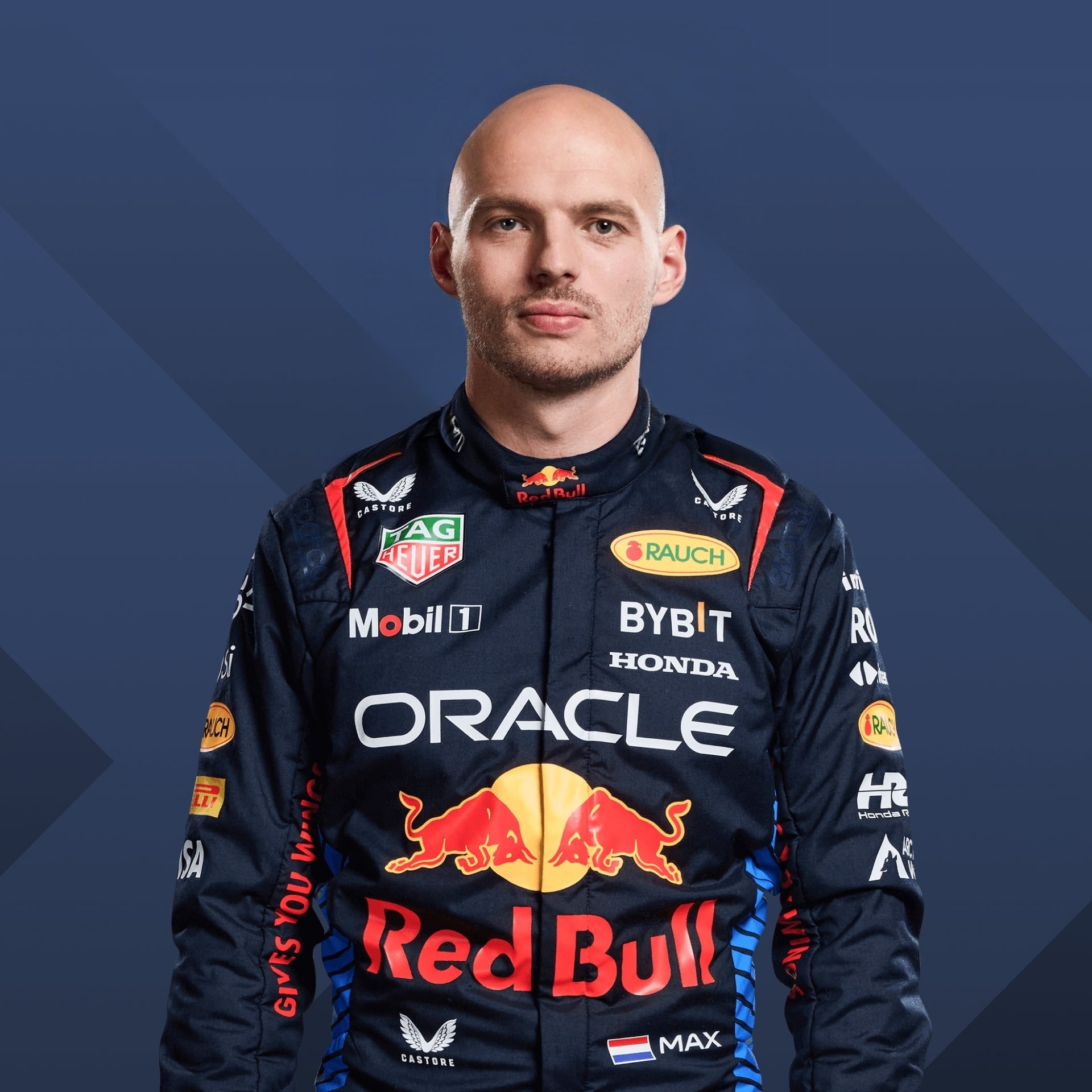 F1 drivers... if they were bald