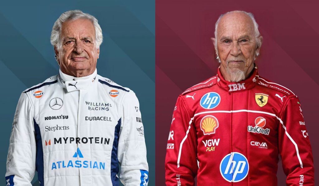 AI predicts how the current F1 drivers will look when they're old