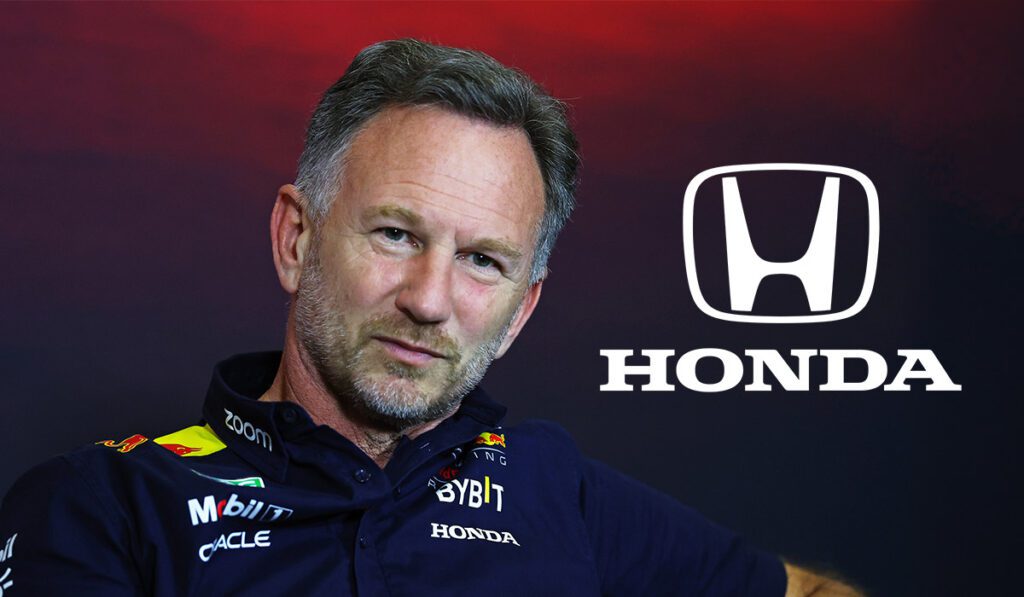 Honda cut Christian Horner out of photo amid rising Red Bull tensions