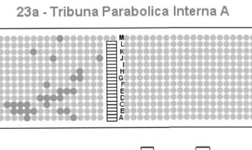 Monza Grandstand 23 Parabolica Interna View, Seat Plan, Tickets