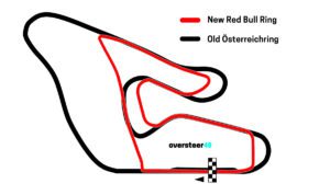 Red Bull Ring Track Layout for Austrian F1 & MotoGP