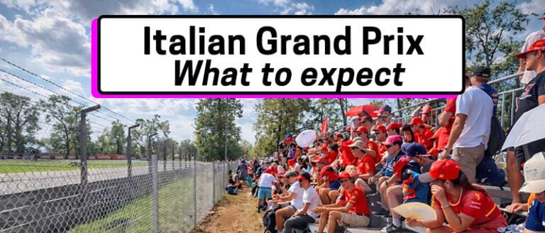 Monza Grandstand 8A 8B Prima Variante Esterna - View, Seat Plan